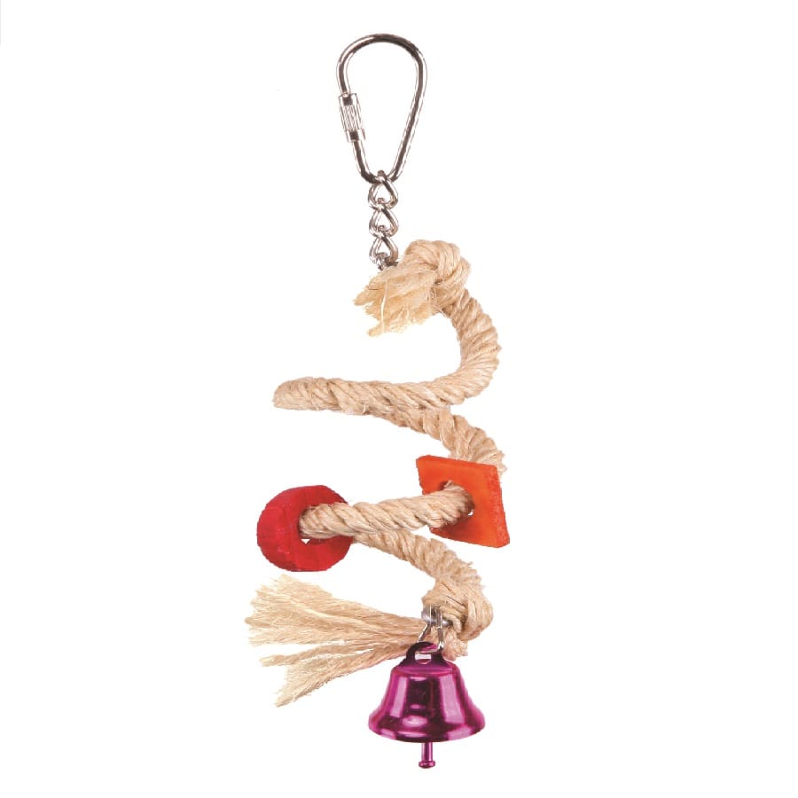 Kazoo Bird Toy With Sisal Rope and Bell – Pet Supplies Empire